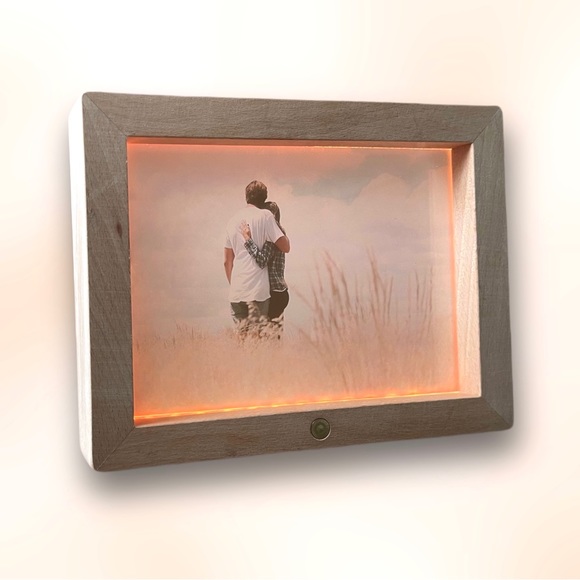 Other | Led Picture Frame 5x7 Photos 4x6 Photos Rechargeable Wall Mount ...